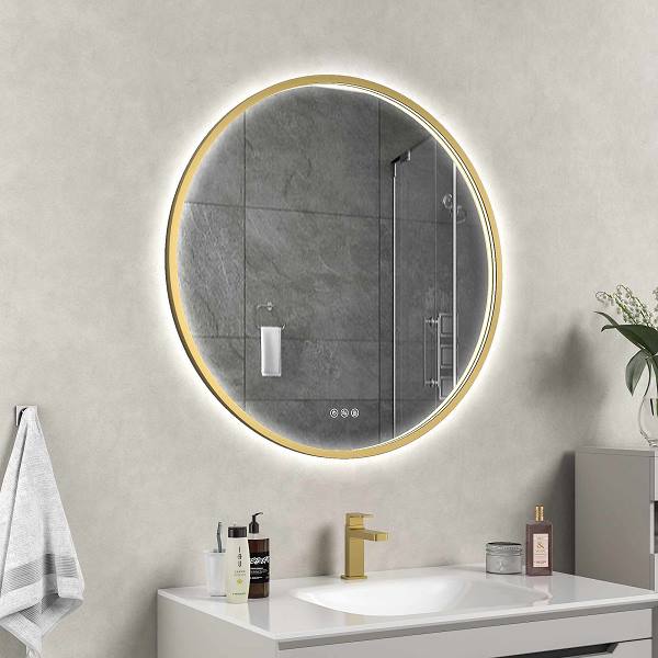 Badkamerspiegel Bellanti - mirella rond 80x80cm